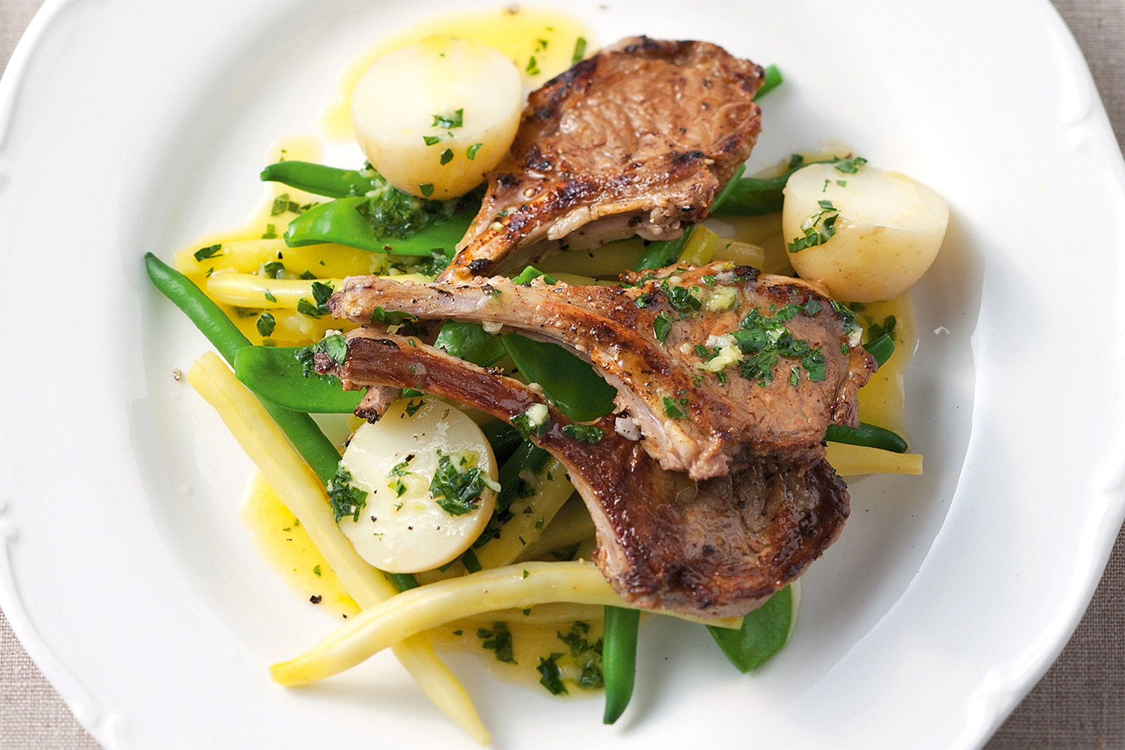 Lamb Chops with Mint Sauce – JetsettHer